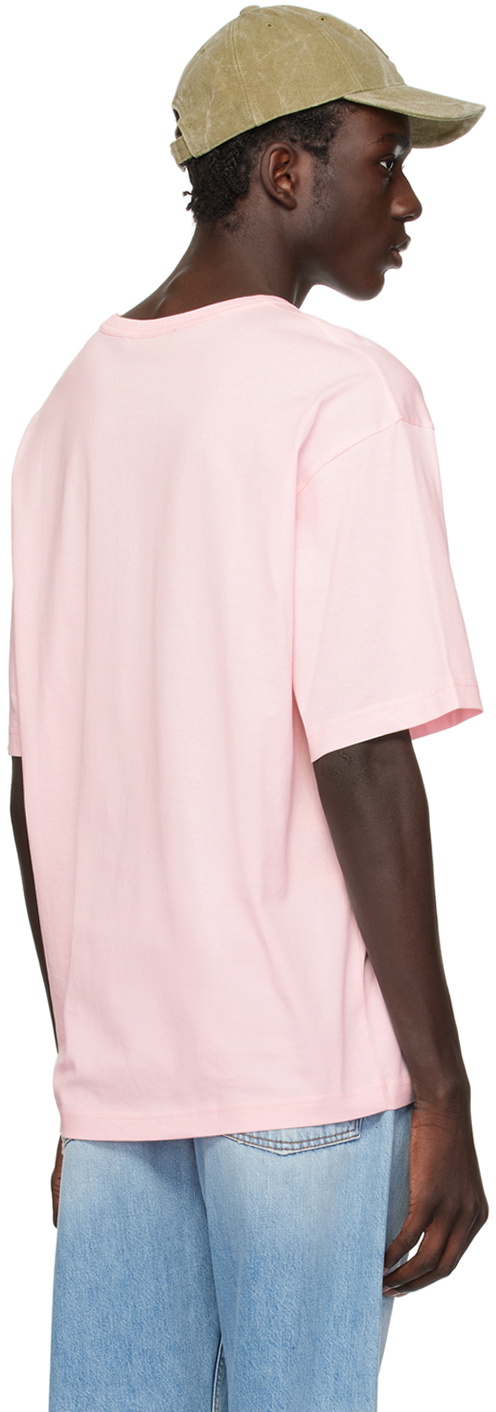 Acne Studios Pink Crew Neck T-Shirt Acne Studios