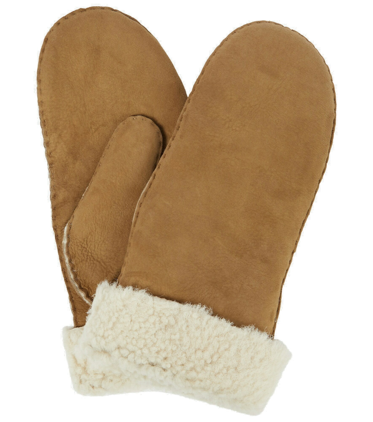 Isabel Marant - Mulfi shearling-lined leather mittens Isabel Marant