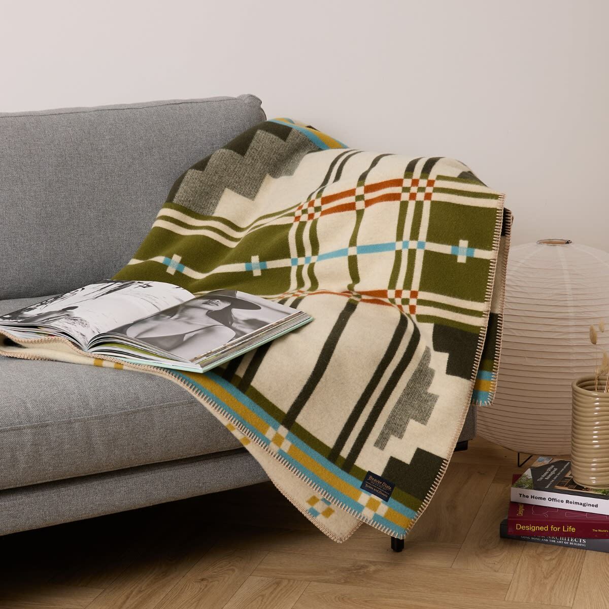 Pendleton Jacquard Napped Throw in Seven Springs Pendleton
