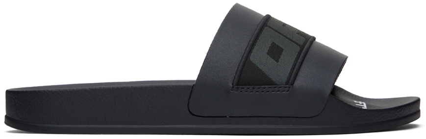 Off-White Black Industrial Belt Slides Off-White