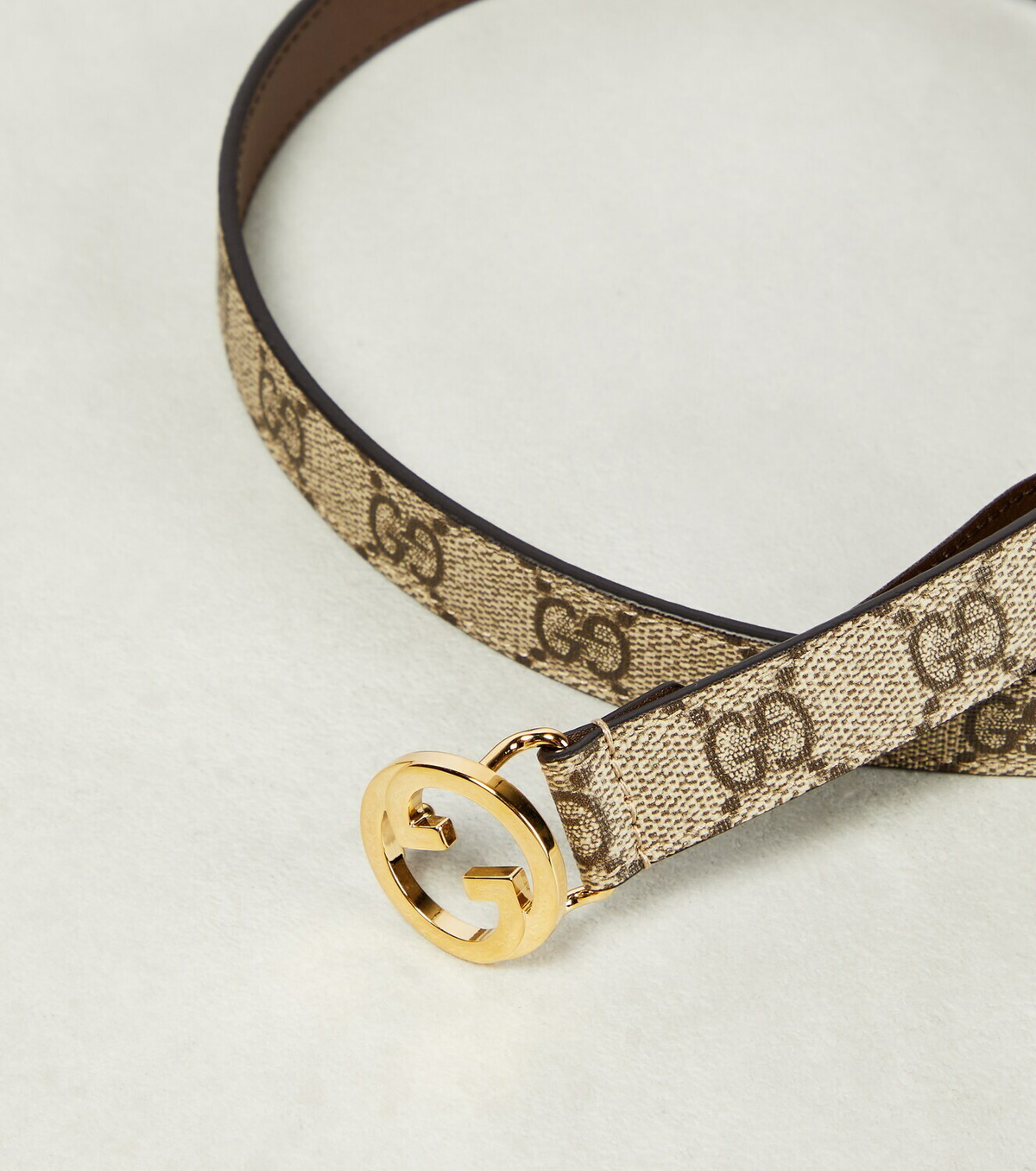 Gucci - Interlocking G GG canvas belt Gucci