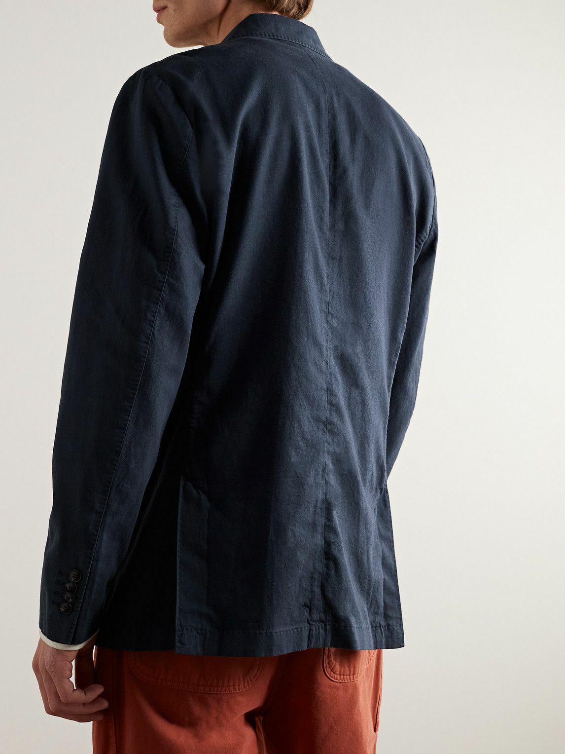 Faherty - Reserve Woven Blazer - Blue Faherty