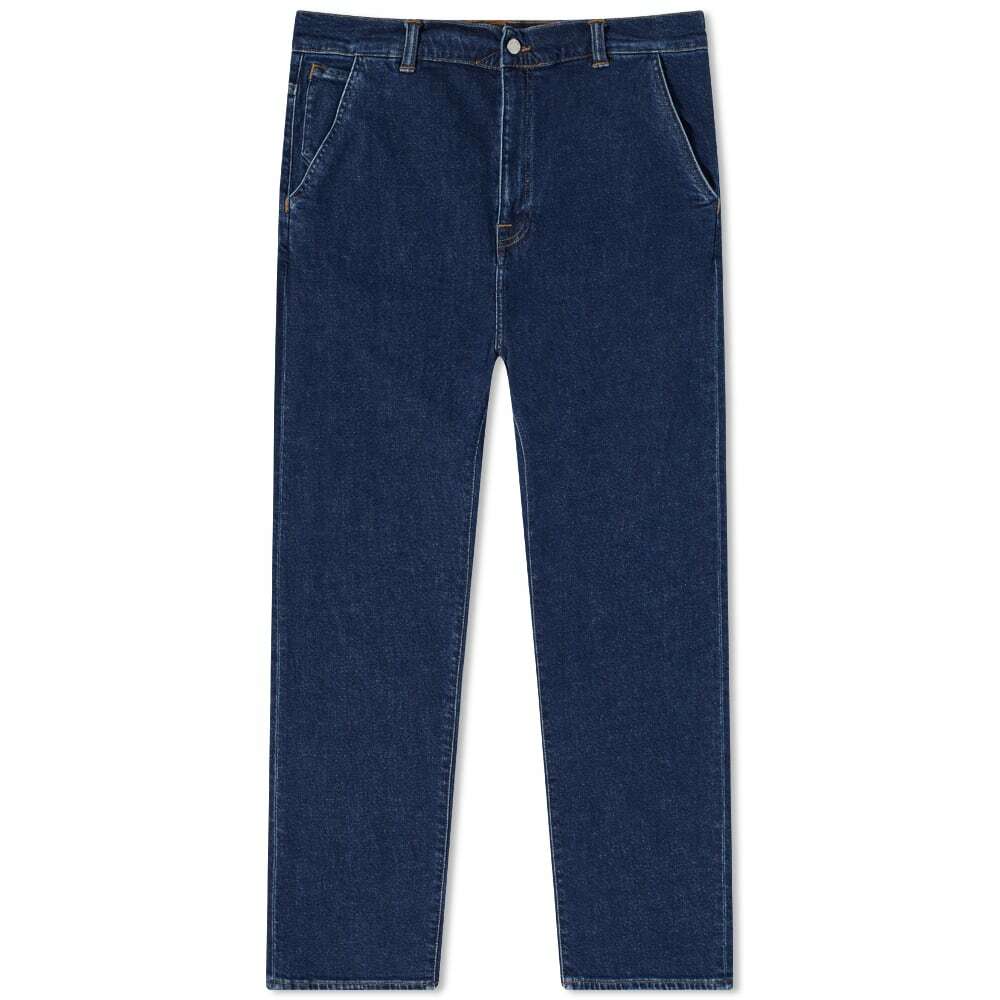 Edwin Men's Universe Cropped Pant in Dark Stone Worn Blue Edwin