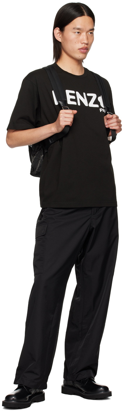 Kenzo Black Kenzo Paris 'KENZOGRAM' Backpack Kenzo