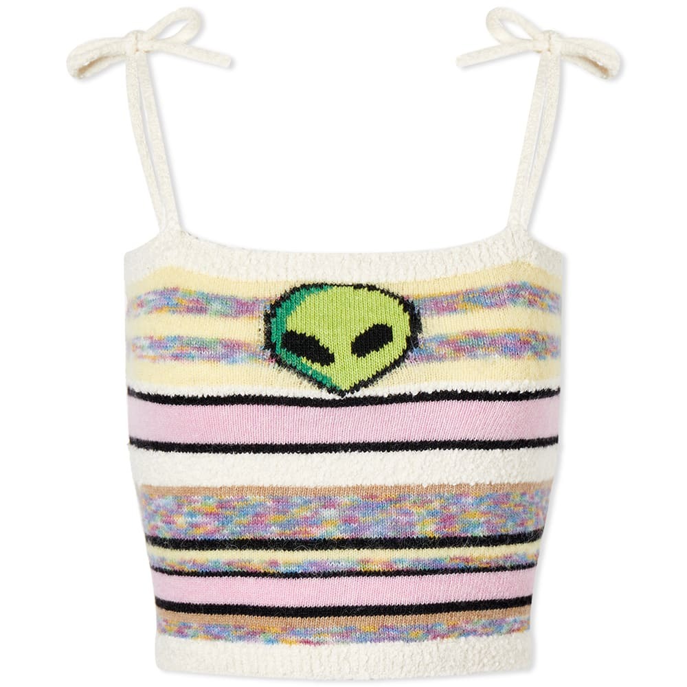 Soulland Women's Alien Crop Top in Multi Light Soulland