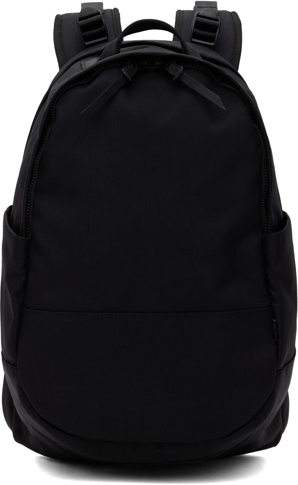 vowels Black Canvas Backpack