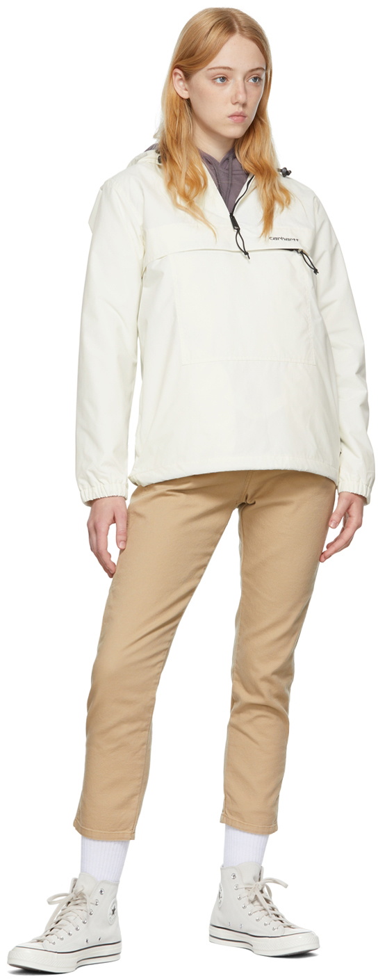 Carhartt Work In Progress Off-White Nylon Jacket Carhartt WIP