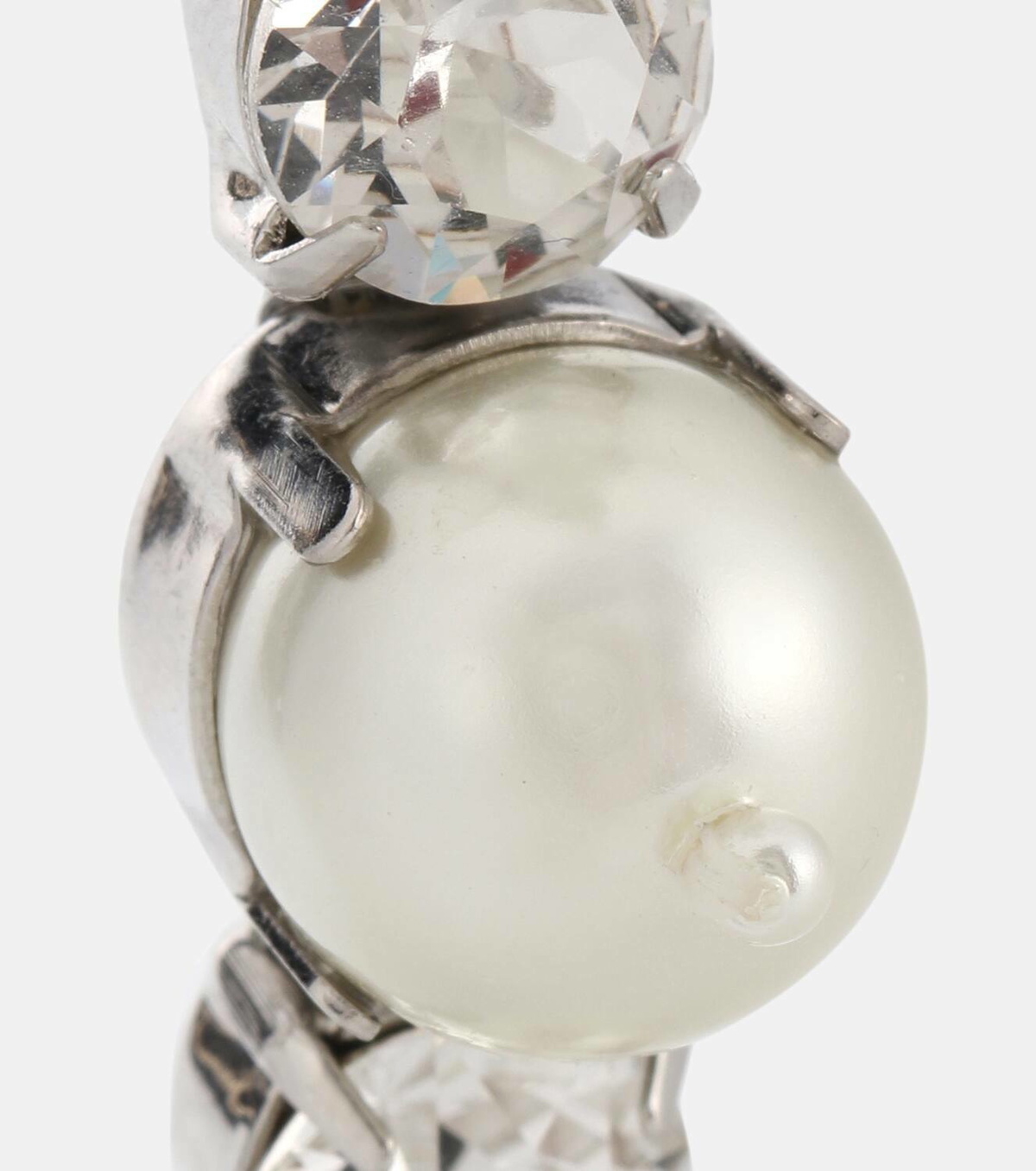 Simone Rocha Faux pearl and crystal-embellished hair clip Simone Rocha