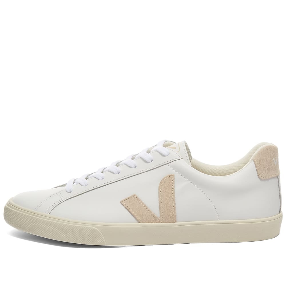 Veja Men's Esplar Clean Leather Sneakers in White/Natural VEJA