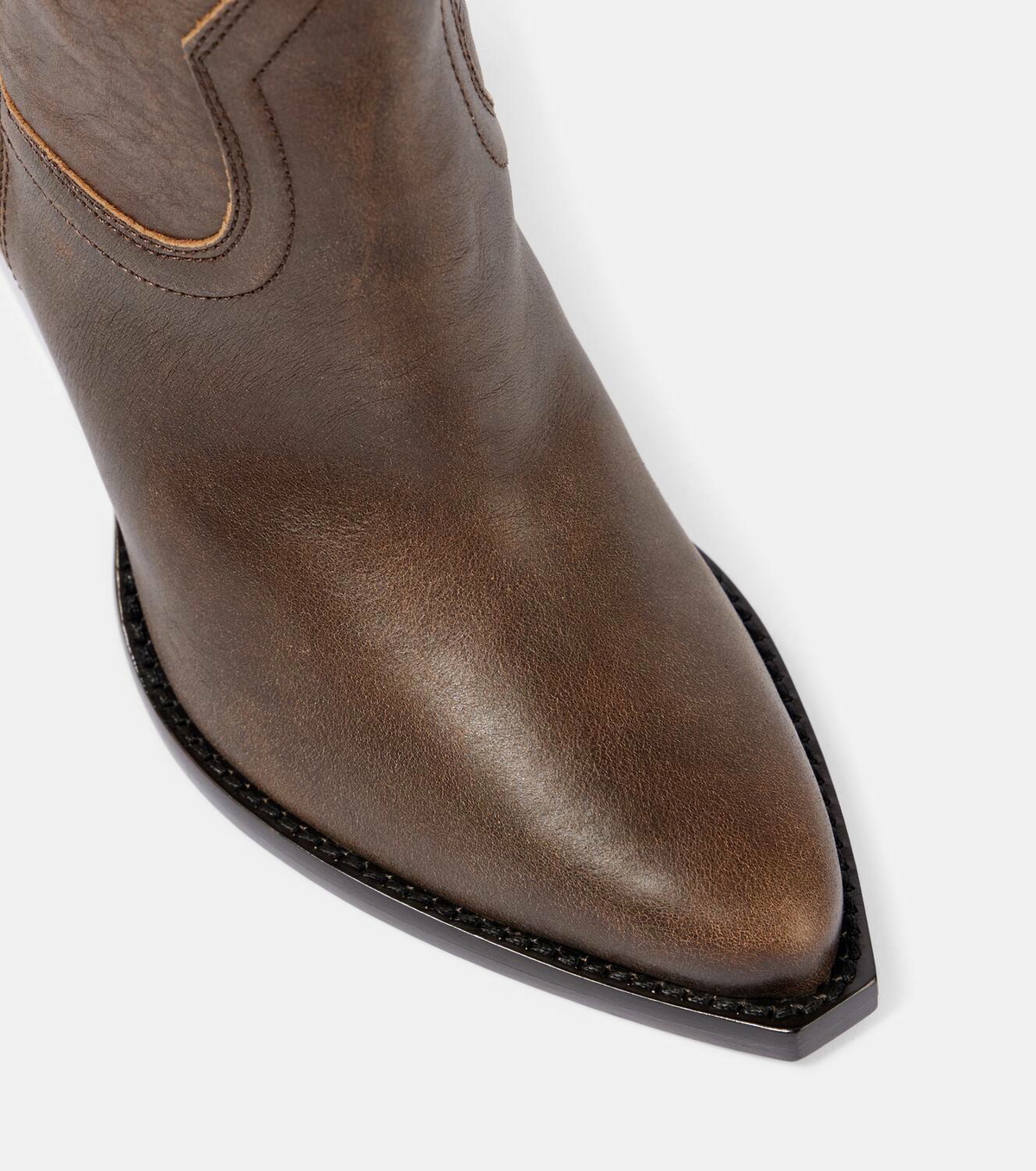 Isabel Marant Leyane leather cowboy boots Isabel Marant