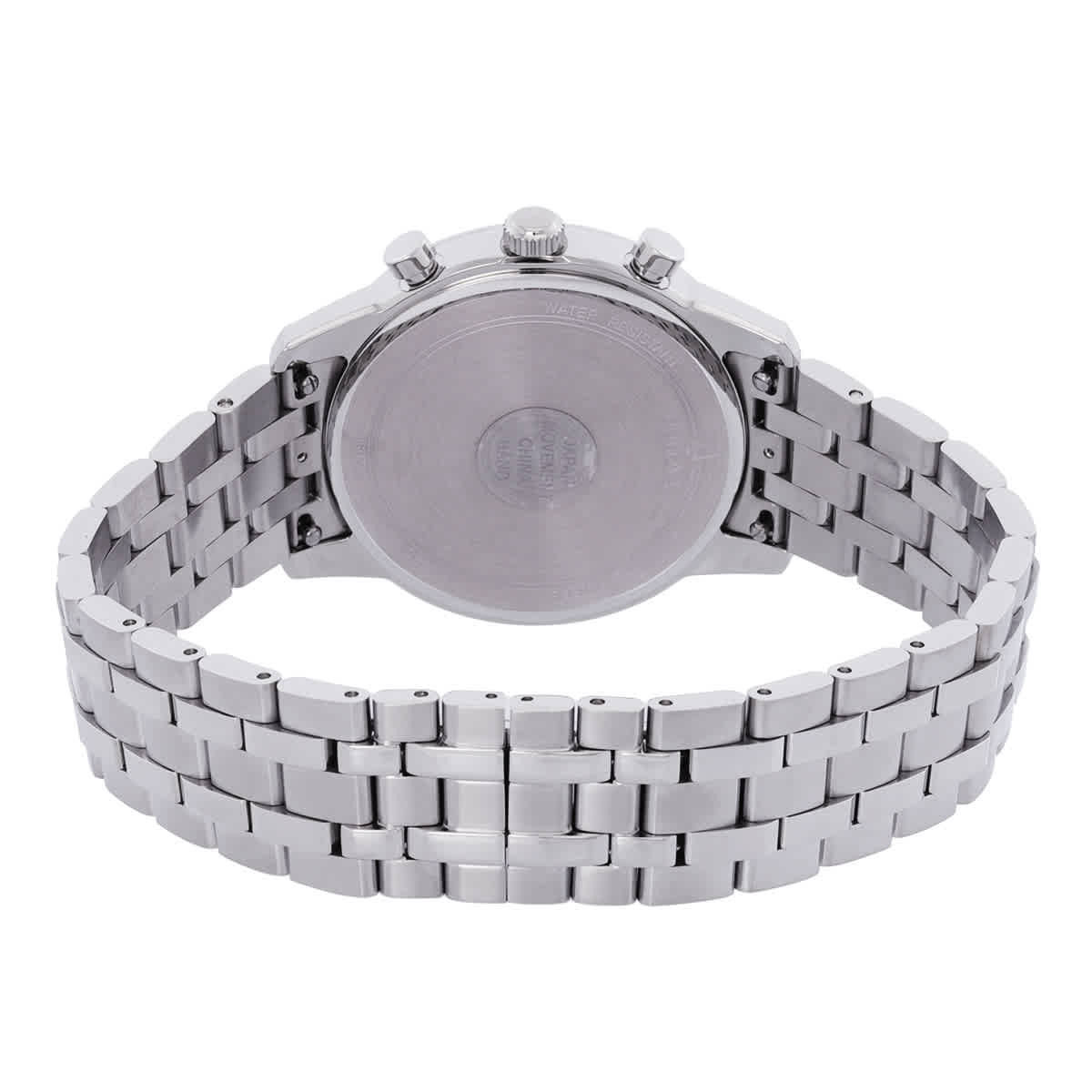 Bulova Sutton Chronograph Quartz Silver Dial Mens Watch 96B404 Bulova