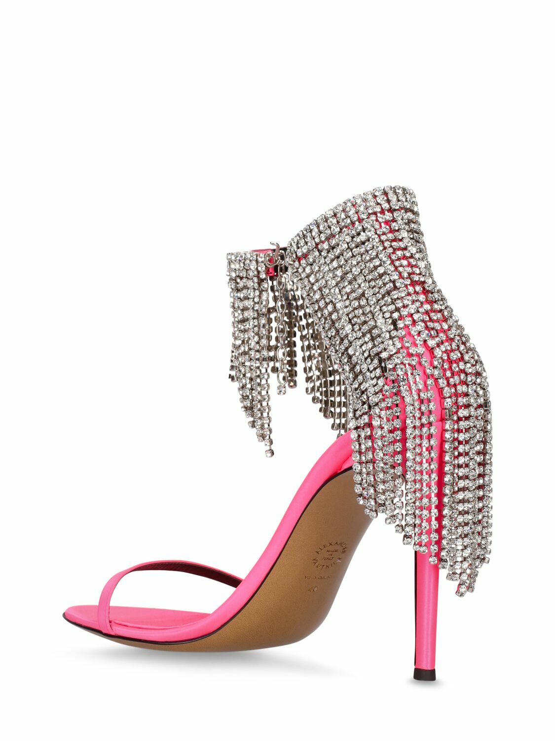 ALEXANDRE VAUTHIER - 105mm Satin High Heel Sandals Alexandre Vauthier