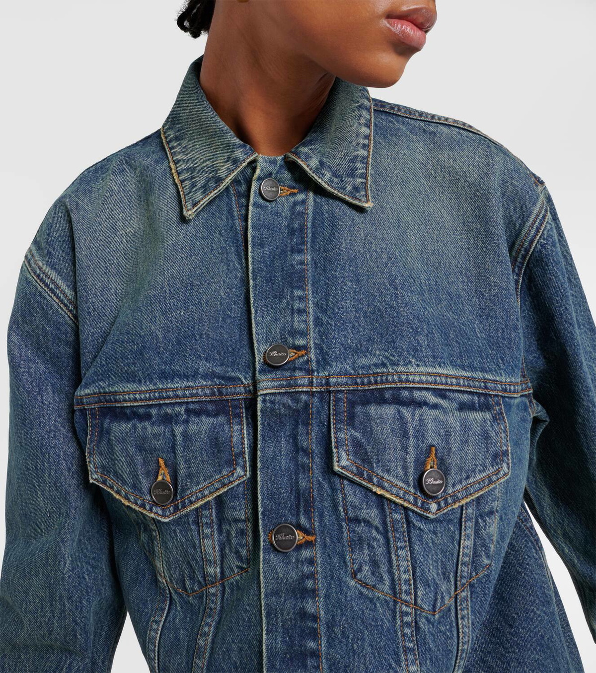 Khaite Ross denim jacket Khaite