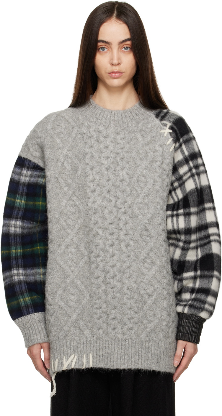 ADER error Gray Wanble Sweater ADER error