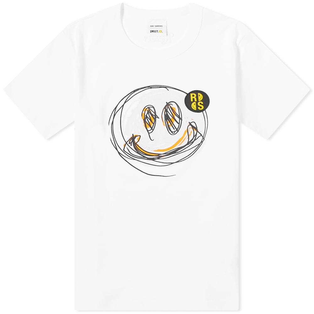 Raf Simons Smiley Print Tee Raf Simons