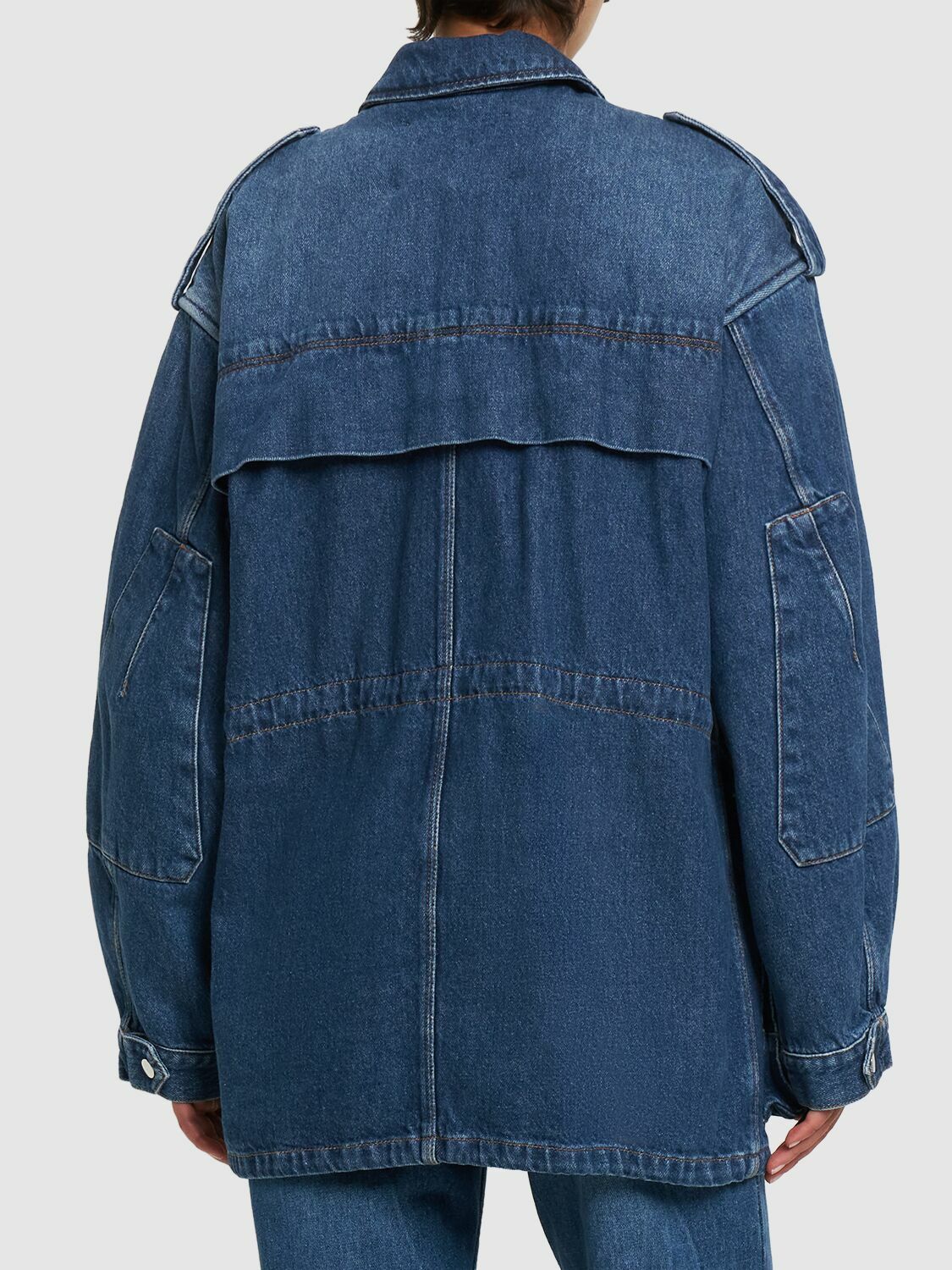 ISABEL MARANT - Elize Cotton Jacket W/ Patch Pockets Isabel Marant
