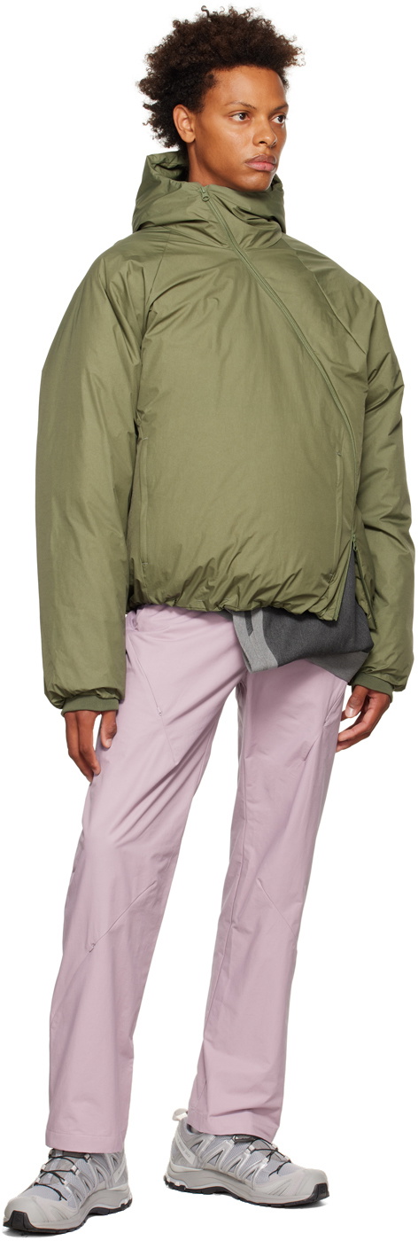 Post Archive Faction (PAF) Khaki Center Down Jacket Post Archive Faction