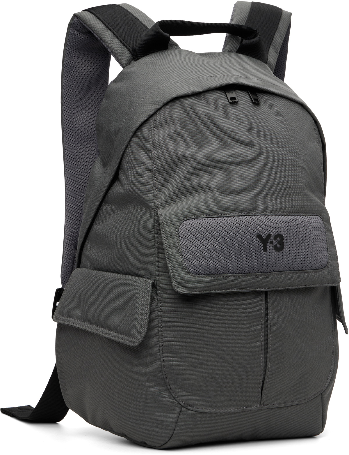 Y-3 Gray Small Backpack Y-3