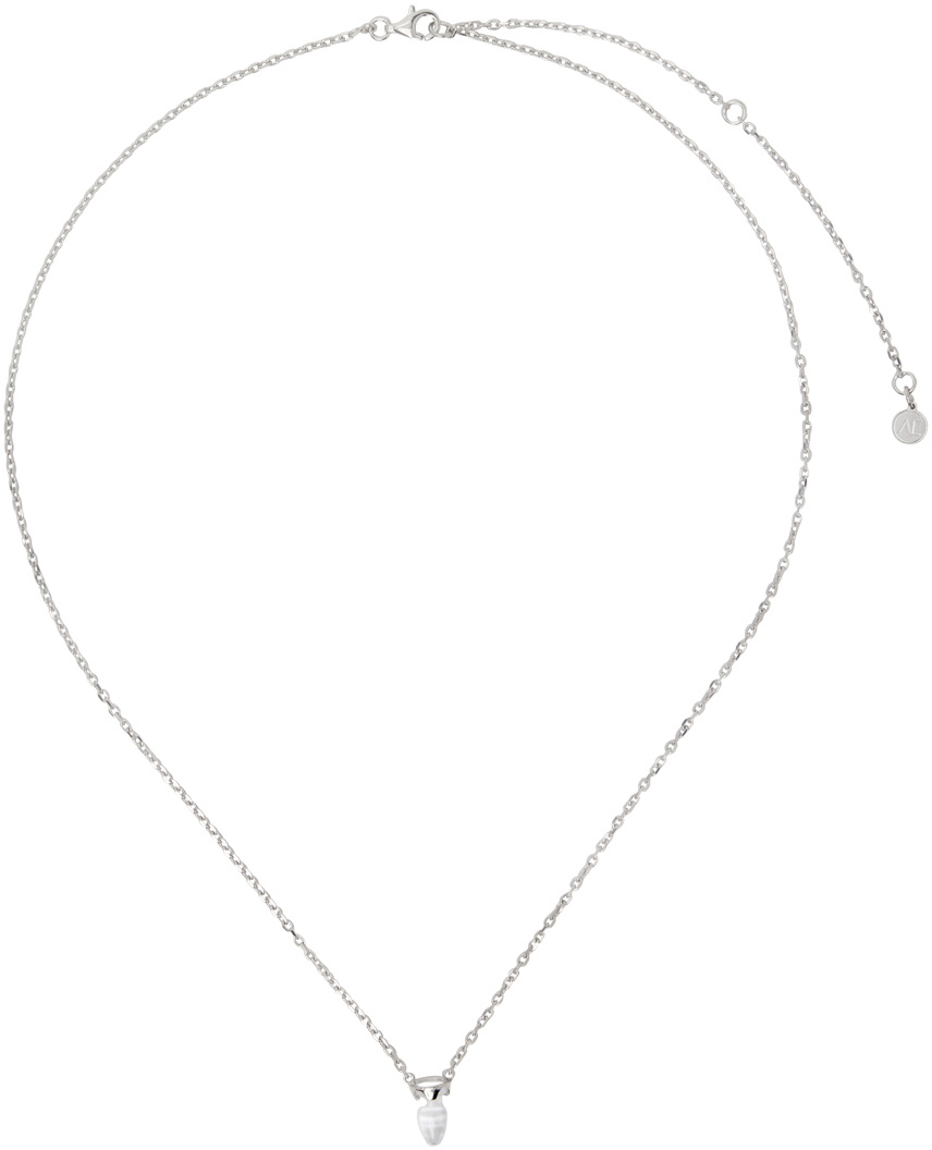 Alan Crocetti SSENSE Exclusive Clear Deep Fantasy Plug Necklace Alan ...