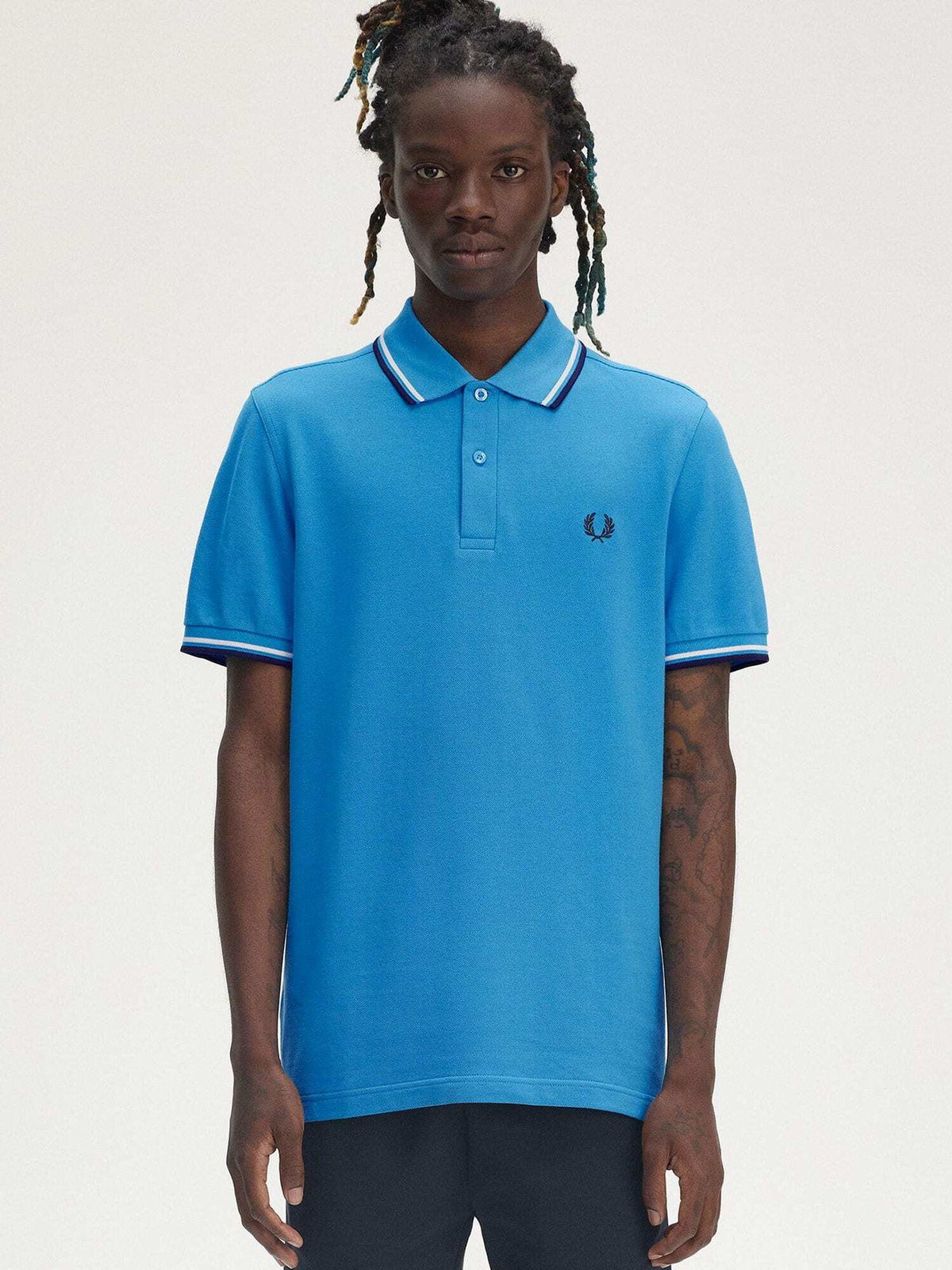Fred Perry Classic Polo Shirt With Logo Embroidery Fred Perry