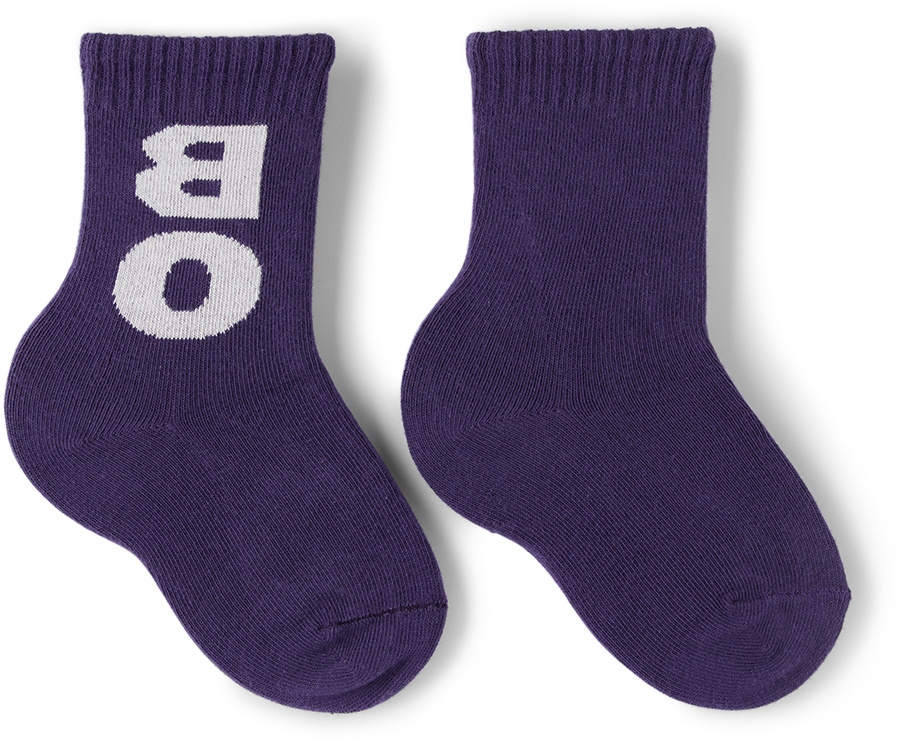 Bobo Choses Kids Purple Bobo & Fun Socks Set Bobo Choses