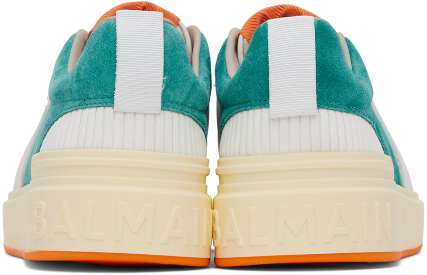 Balmain White B-Skate Sneakers Balmain