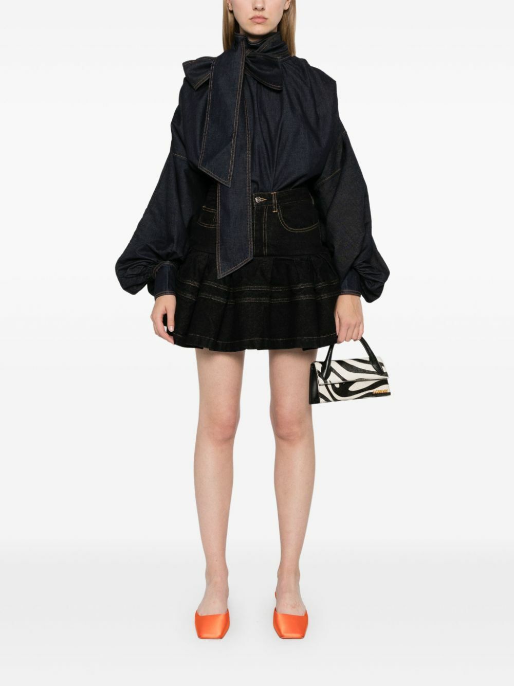 ZIMMERMANN Illustration Denim Blouse Zimmermann