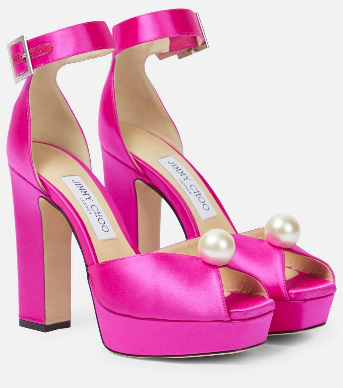 Jimmy Choo - Socorie 120 satin sandals Jimmy Choo