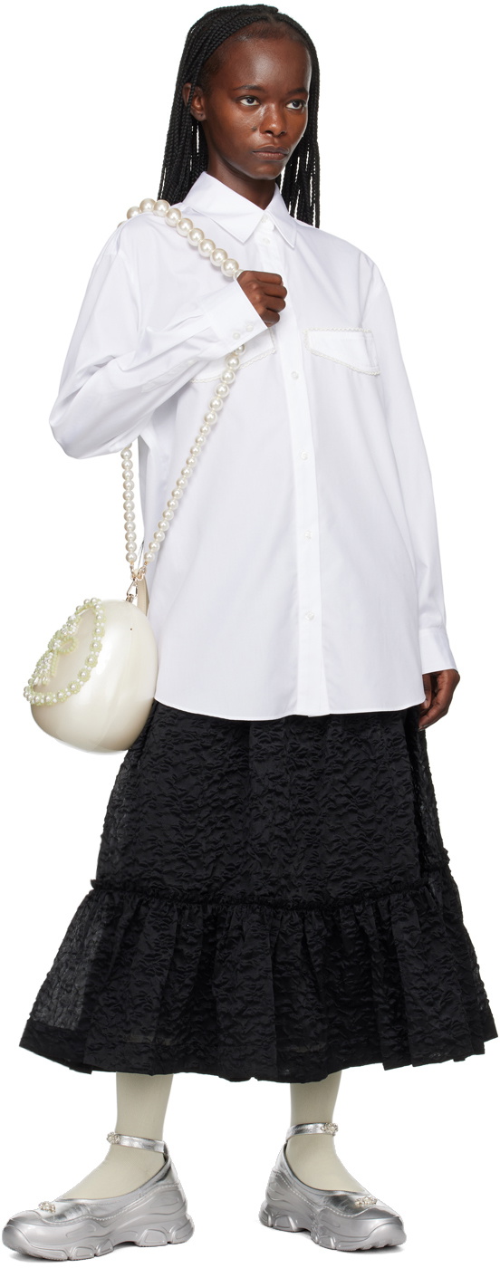 Simone Rocha White Button Shirt Simone Rocha
