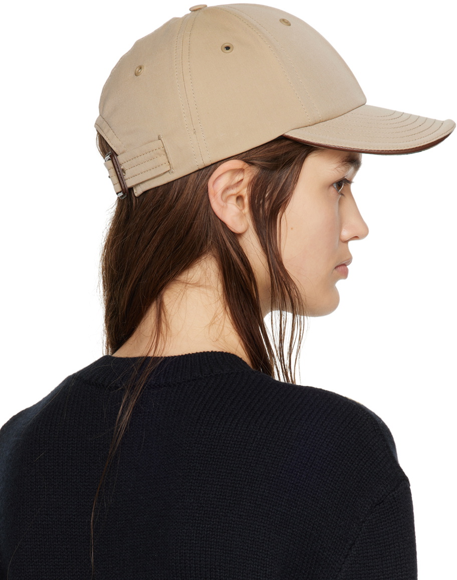 Burberry Beige Monogram Cap Burberry
