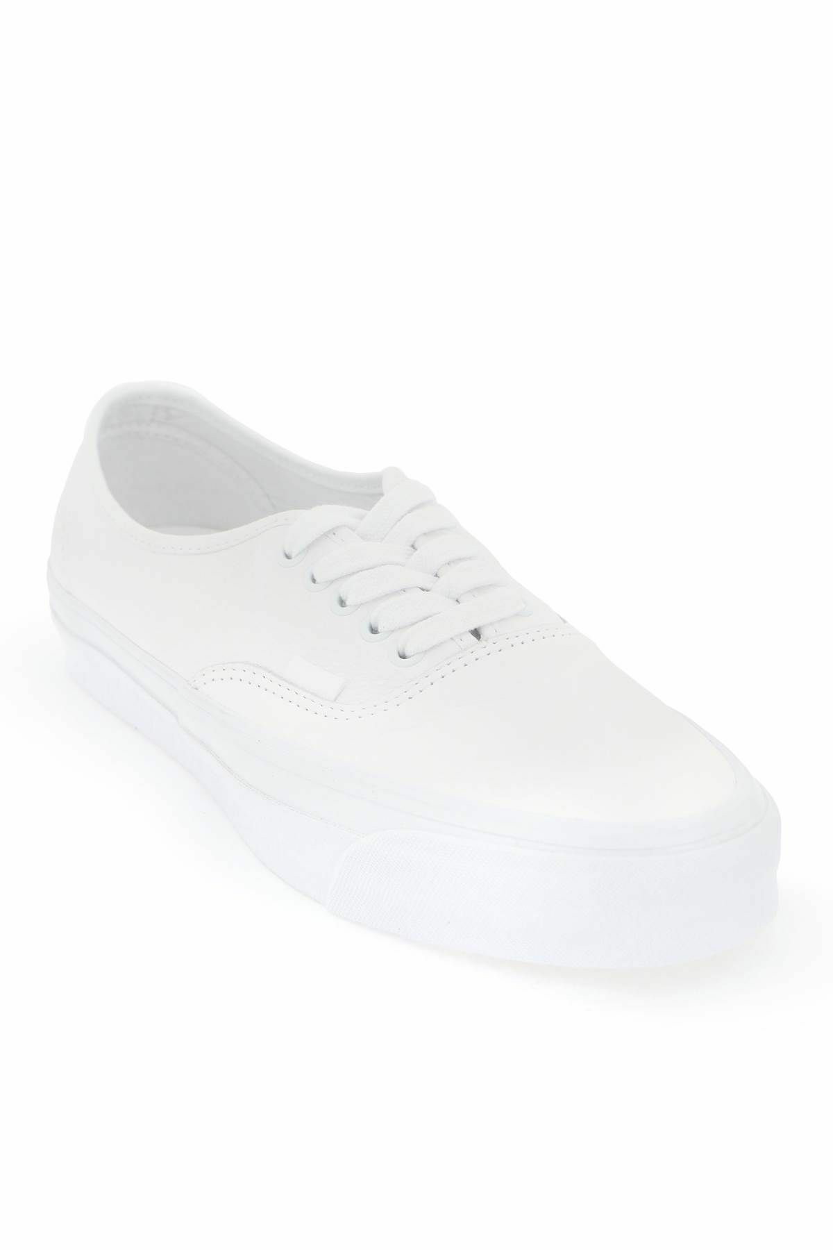 VANS hammered leather authentic reissue 44 White Vans