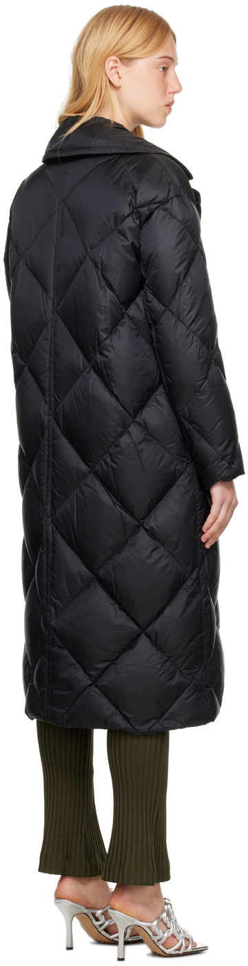 Max Mara Black Trecoat Down Coat Max Mara