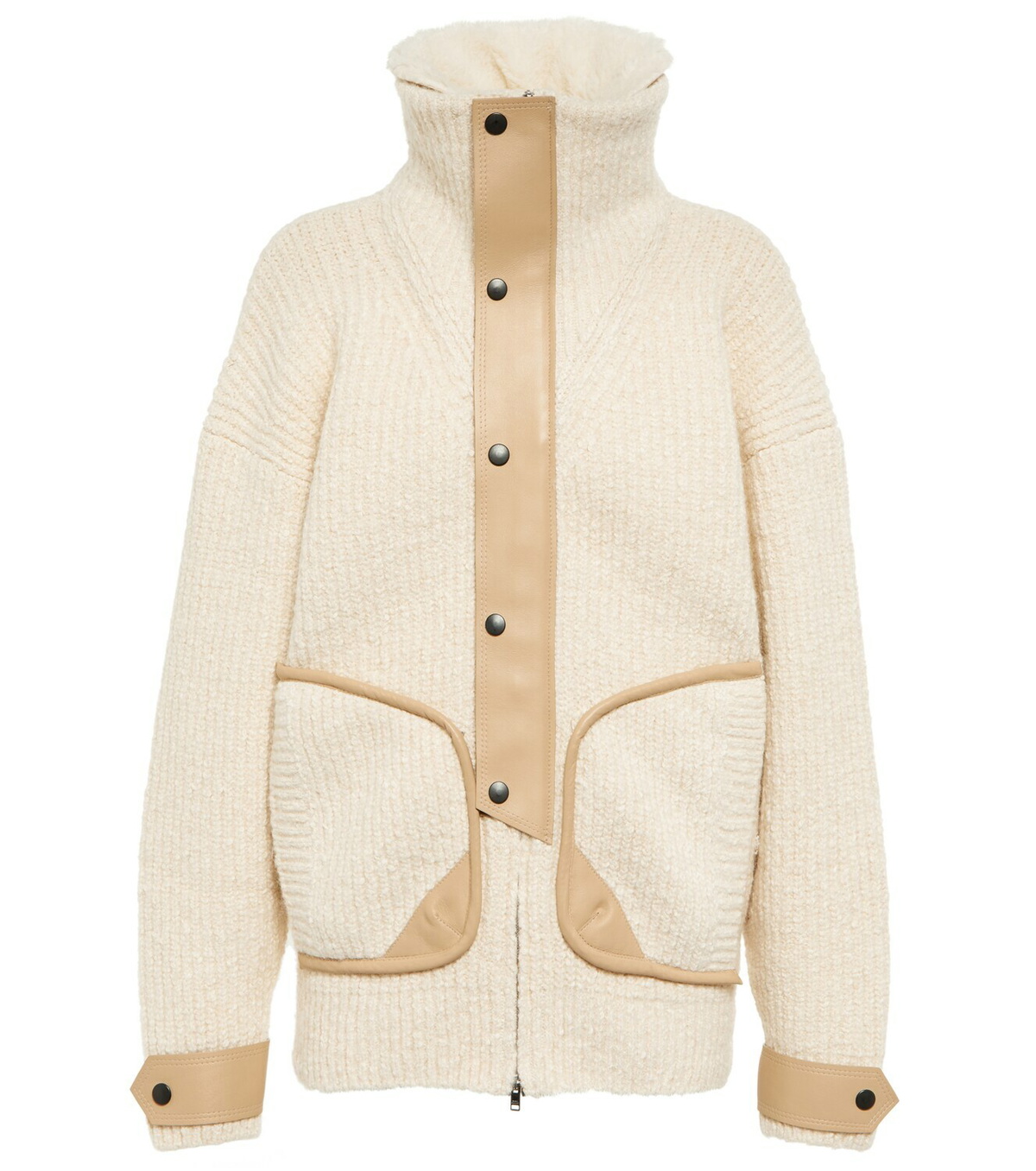 Isabel Marant - Lindley ribbed-knit cotton-blend jacket Isabel Marant