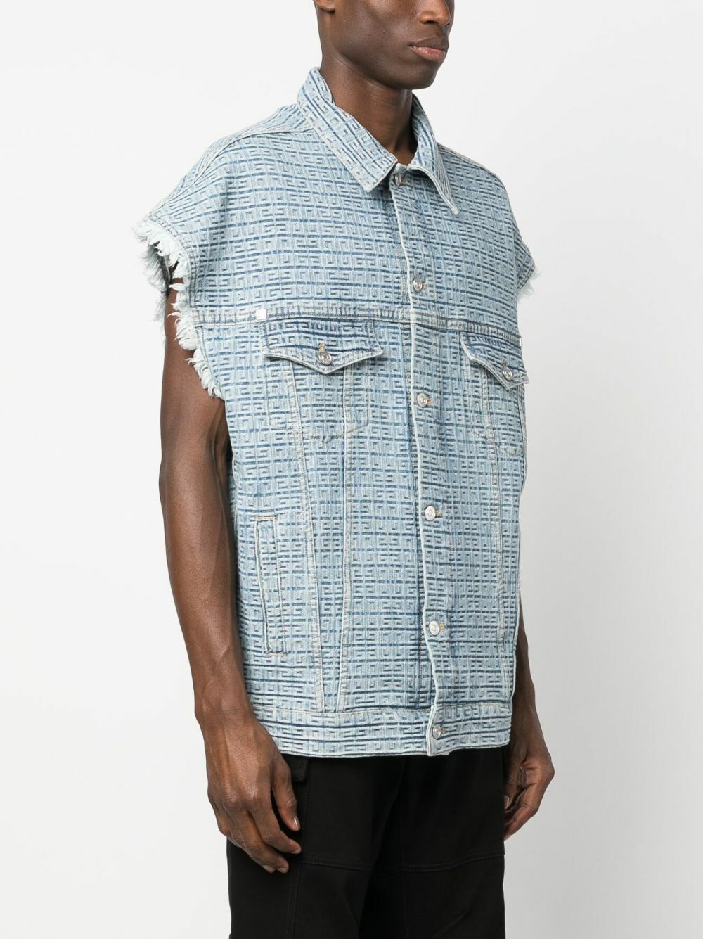 GIVENCHY - Overszied Cotton Vest Givenchy