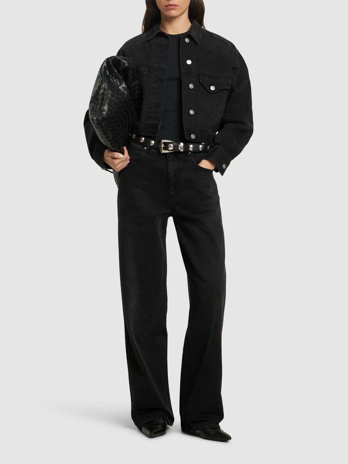 ISABEL MARANT Joanny Mid Rise Denim Wide Jeans Isabel Marant