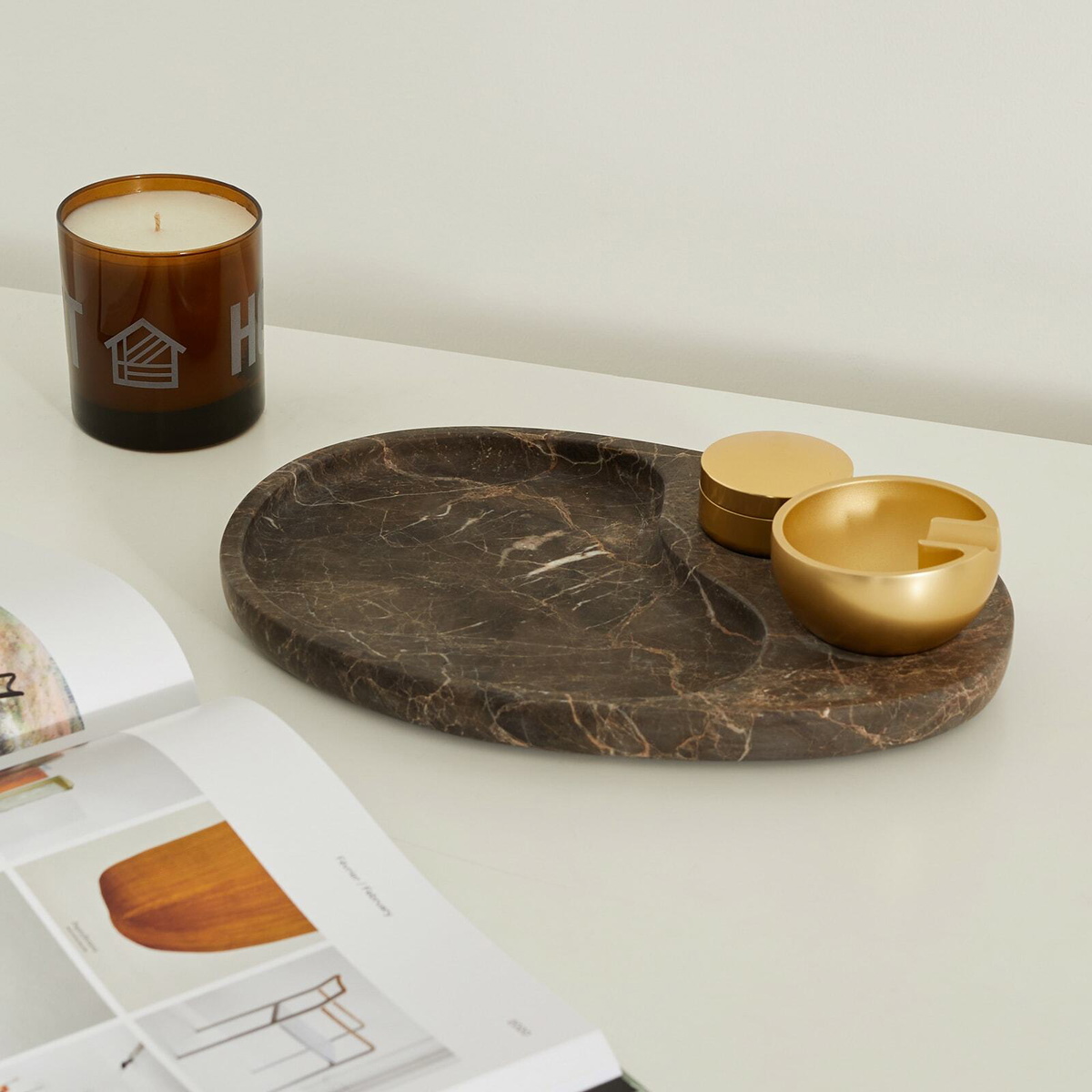 Houseplant by Seth Rogen Marble Rolling Set in Green Houseplant