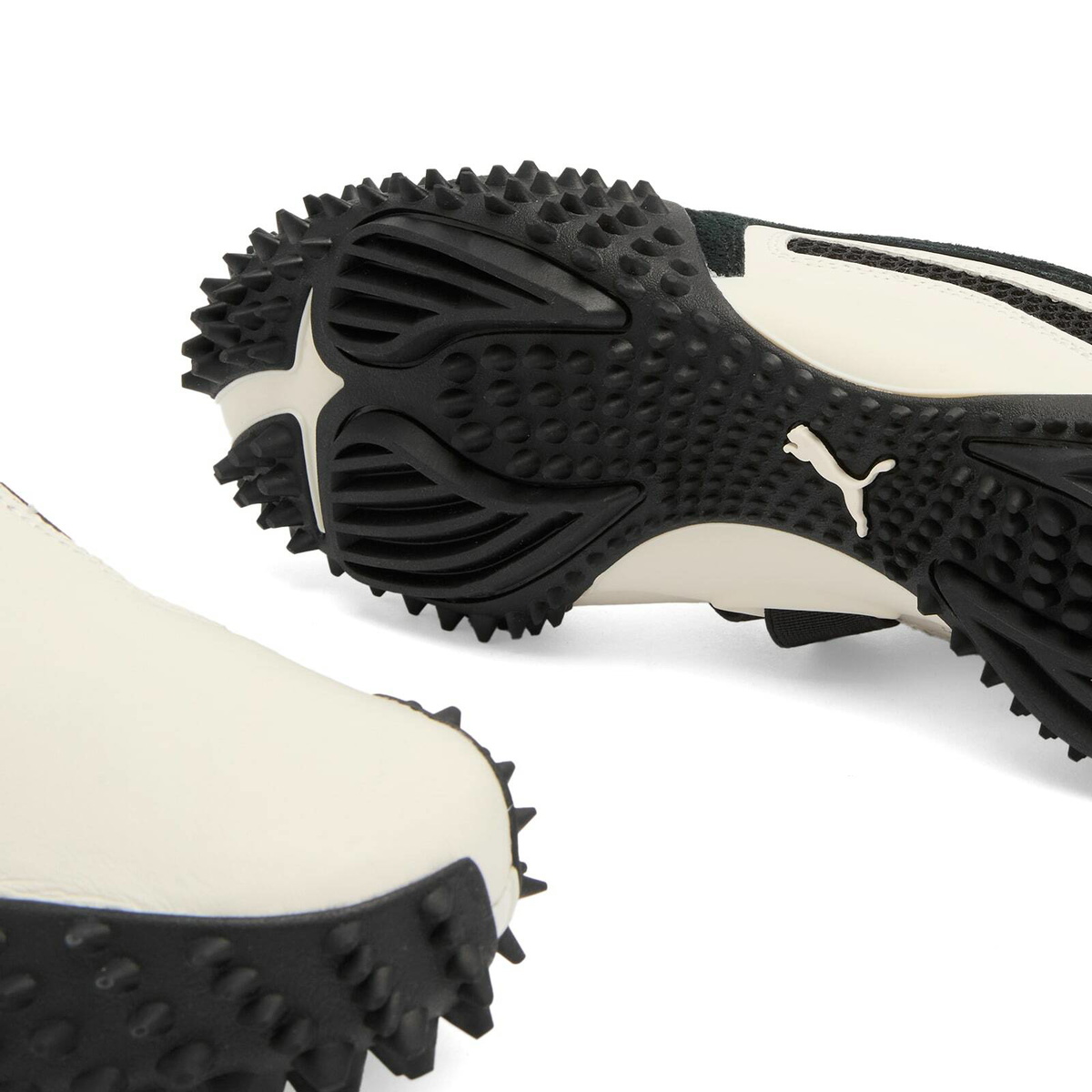 Puma Ur Mostro Sneaker in Warm White/Black Puma