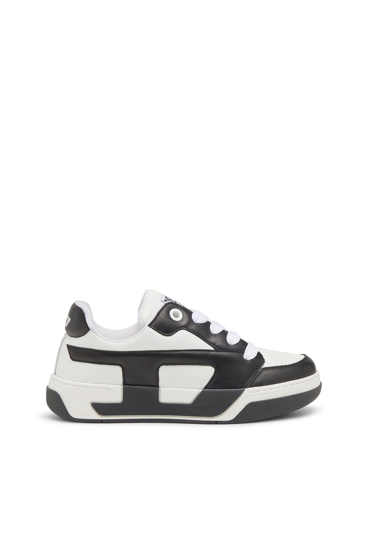 Diesel D-Ollie-Sneakers in colour-block leather - Sneakers Mens in ...