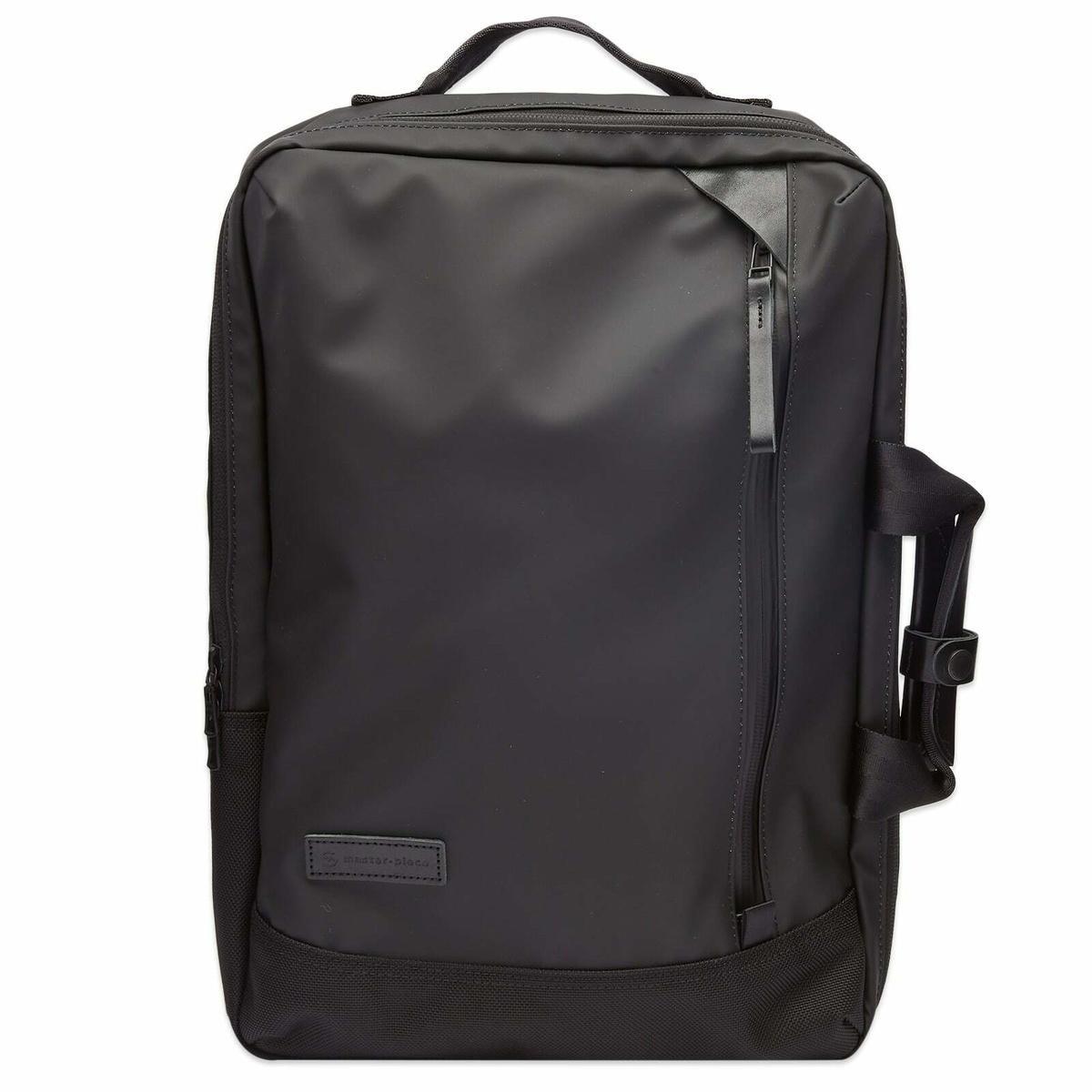 Master-Piece Men's Slick 2-Way Backpack in Black Master-Piece Co