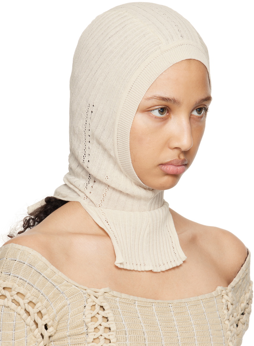 KNWLS Off-White Stray Balaclava KNWLS