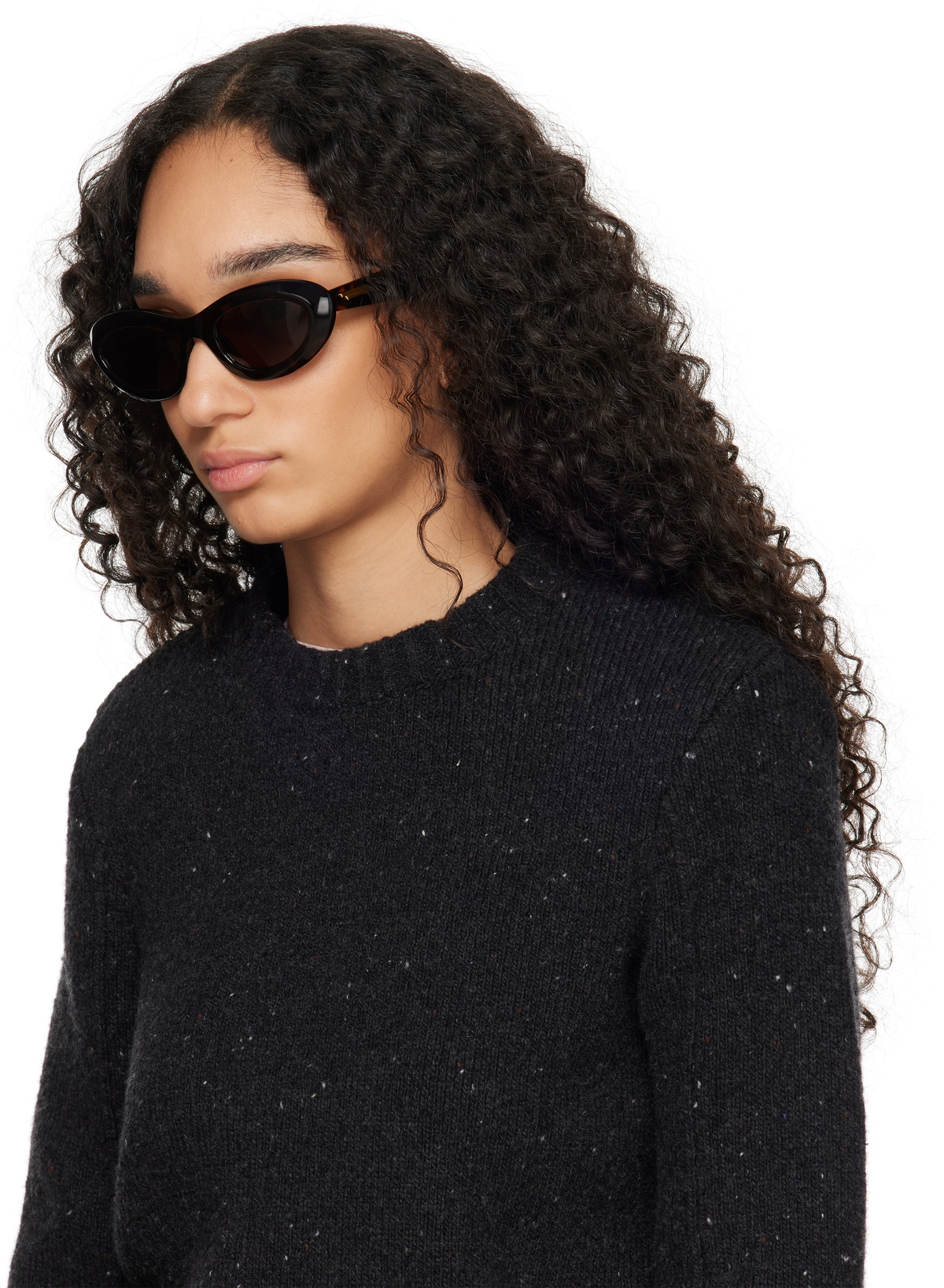 Bottega Veneta Tortoiseshell Classic Ribbon Almond Sunglasses Bottega ...