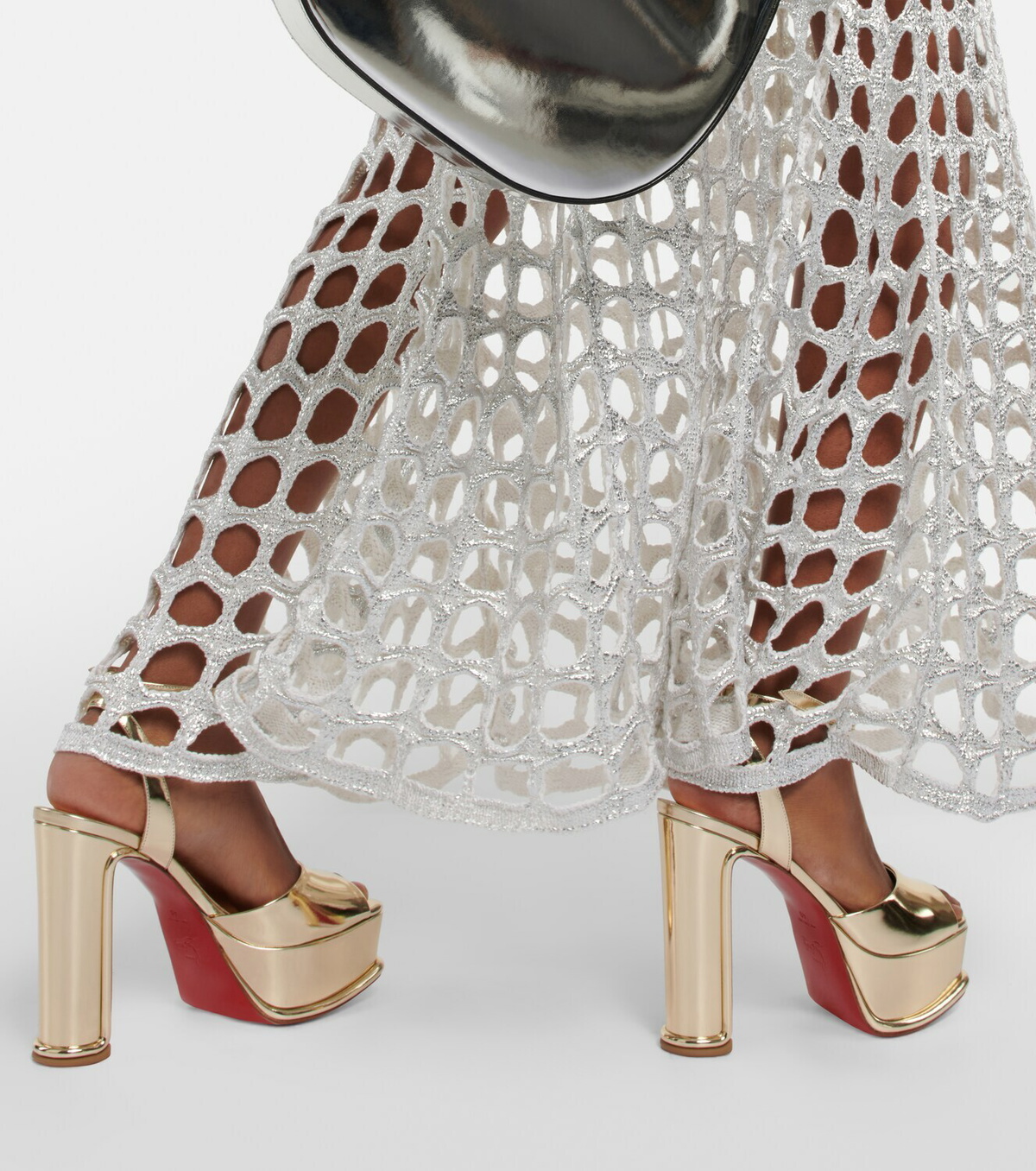 Christian Louboutin Amali Alta leather platform sandals Christian Louboutin