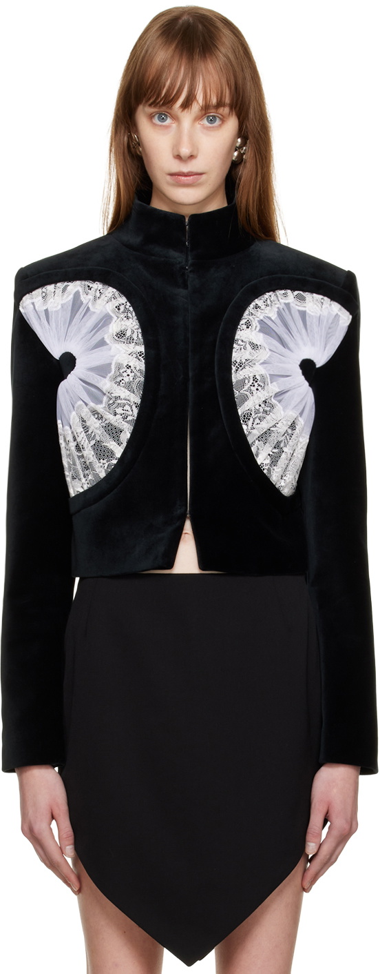 FIDAN NOVRUZOVA Black Malak Jacket FIDAN NOVRUZOVA