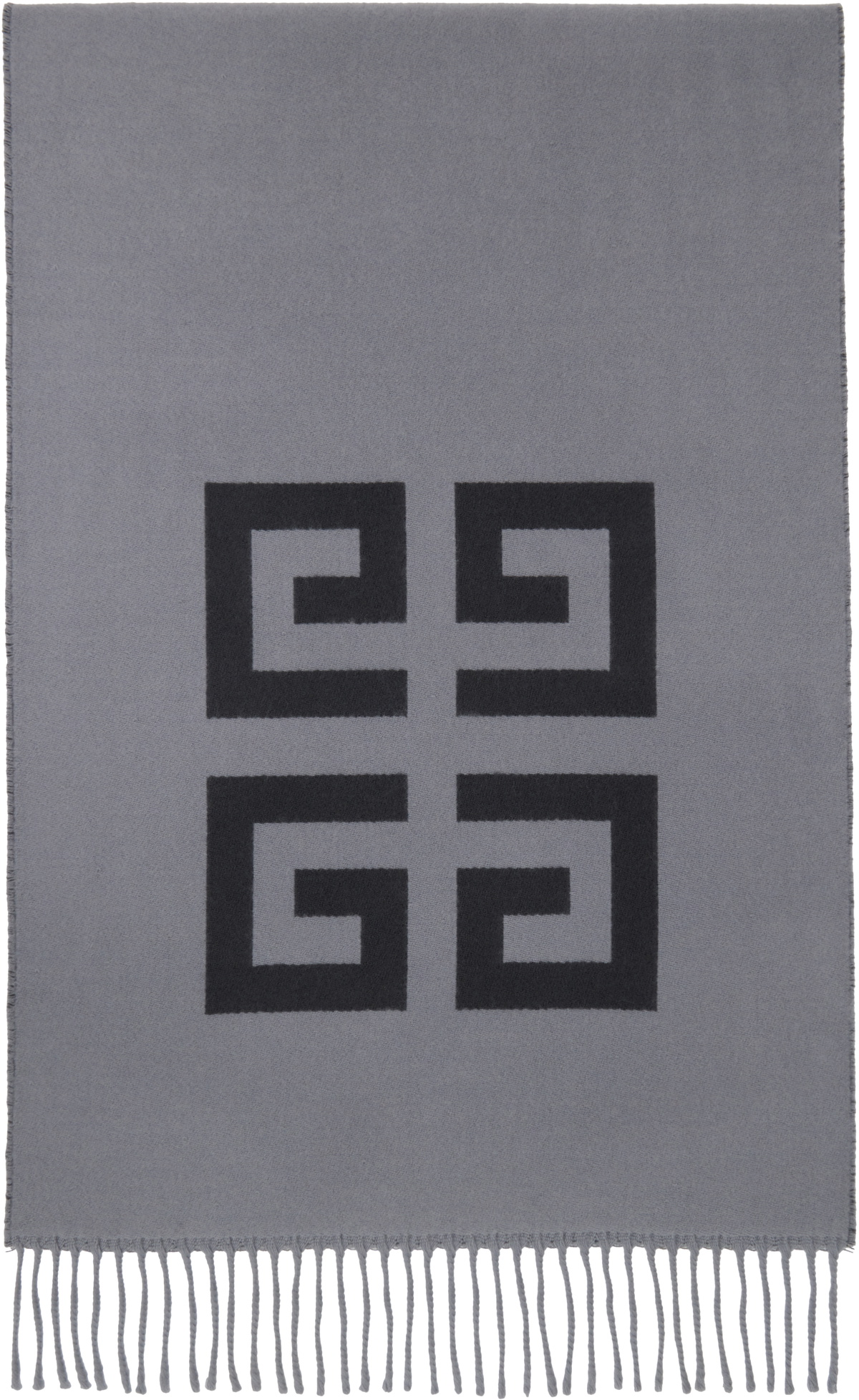 Givenchy Gray 4G Scarf Givenchy