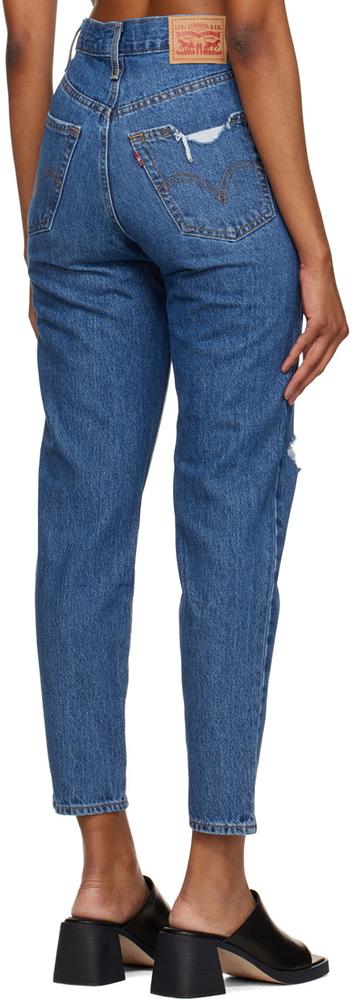 Levi's Indigo 80's Mom Jeans Levi's Red