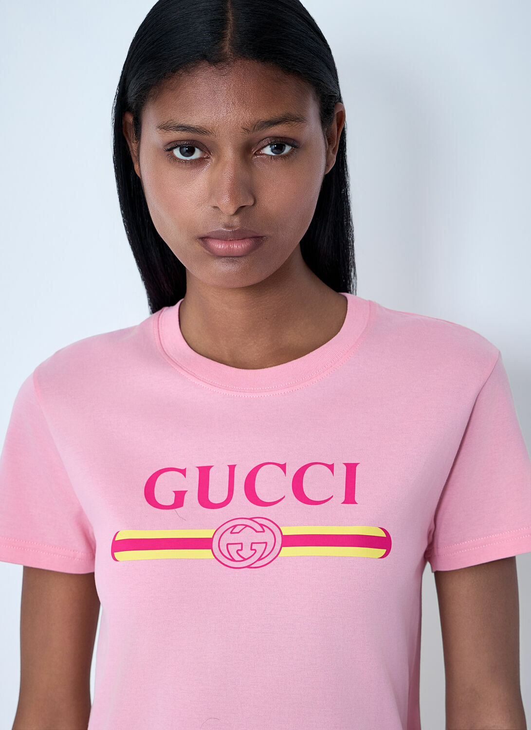 Gucci Logo Motif T-Shirt Gucci