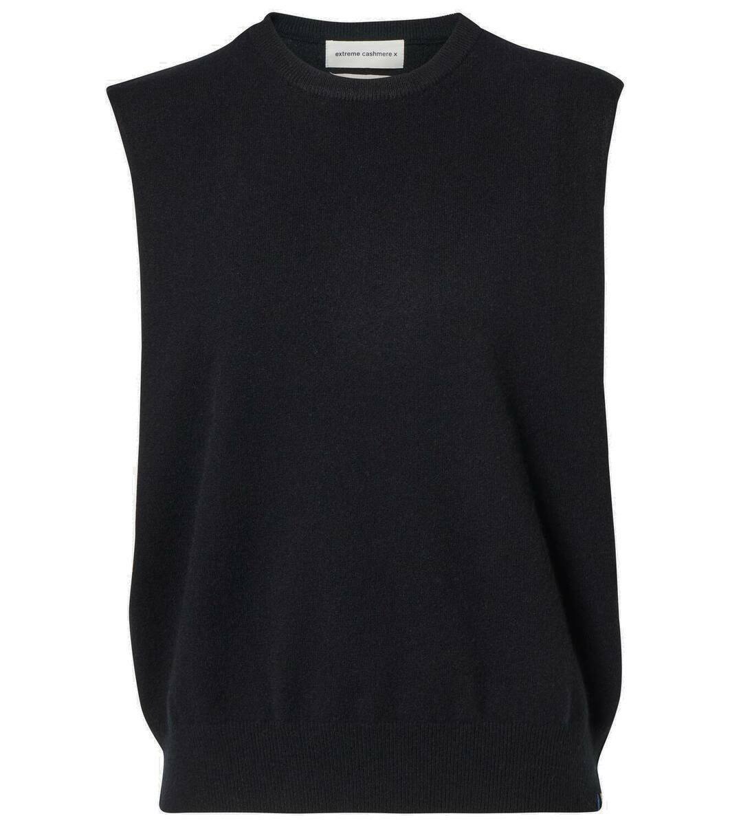 Extreme Cashmere N°156 Be Now cashmere-blend sweater vest extreme cashmere