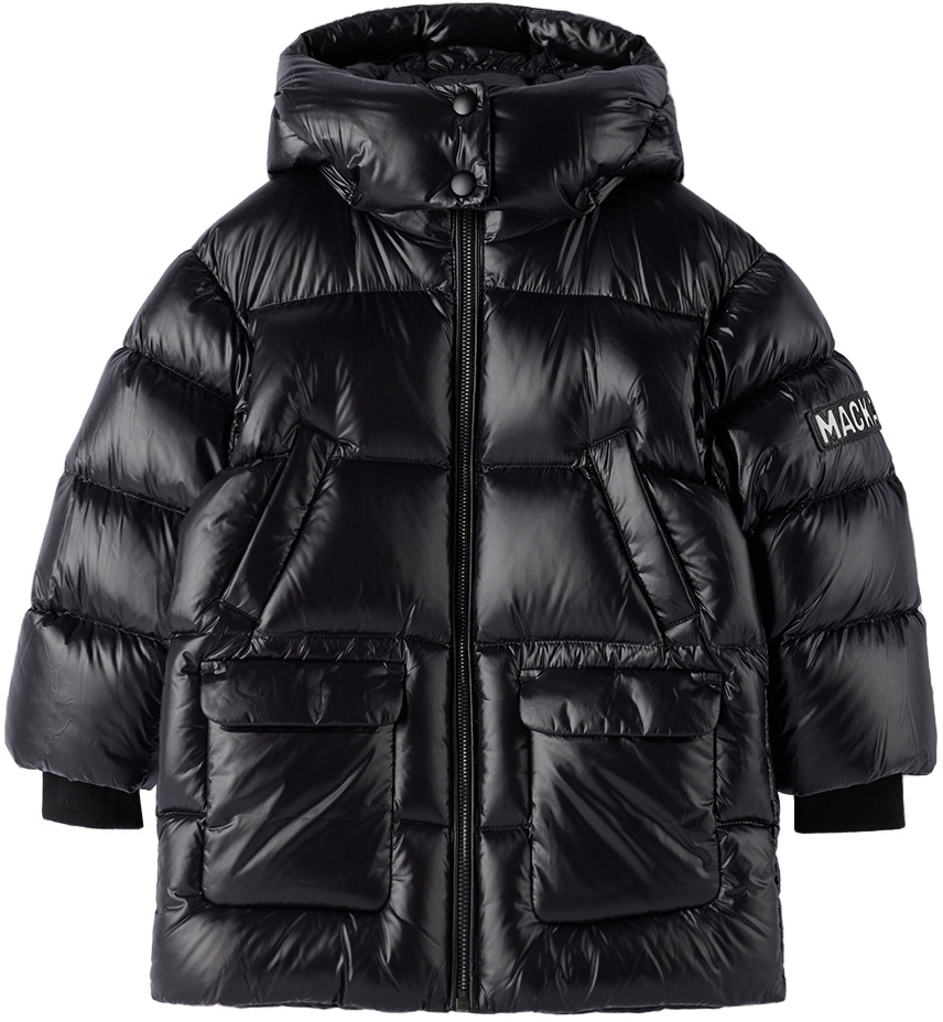Mackage Kids Black Kennie Down Jacket Mackage