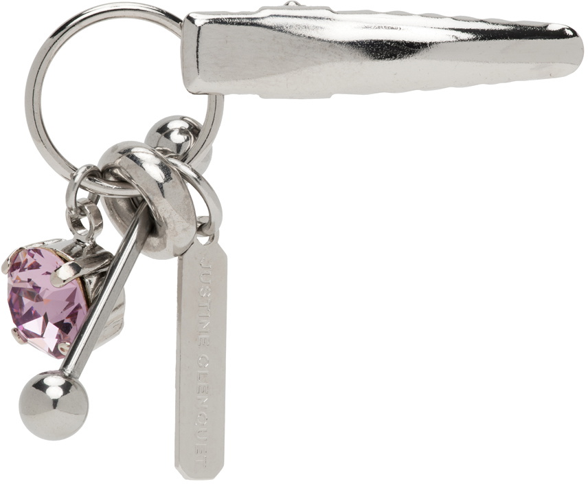 Justine Clenquet Silver Althea Hair Clip Justine Clenquet