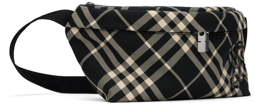 Burberry Black Check Belt Bag Burberry